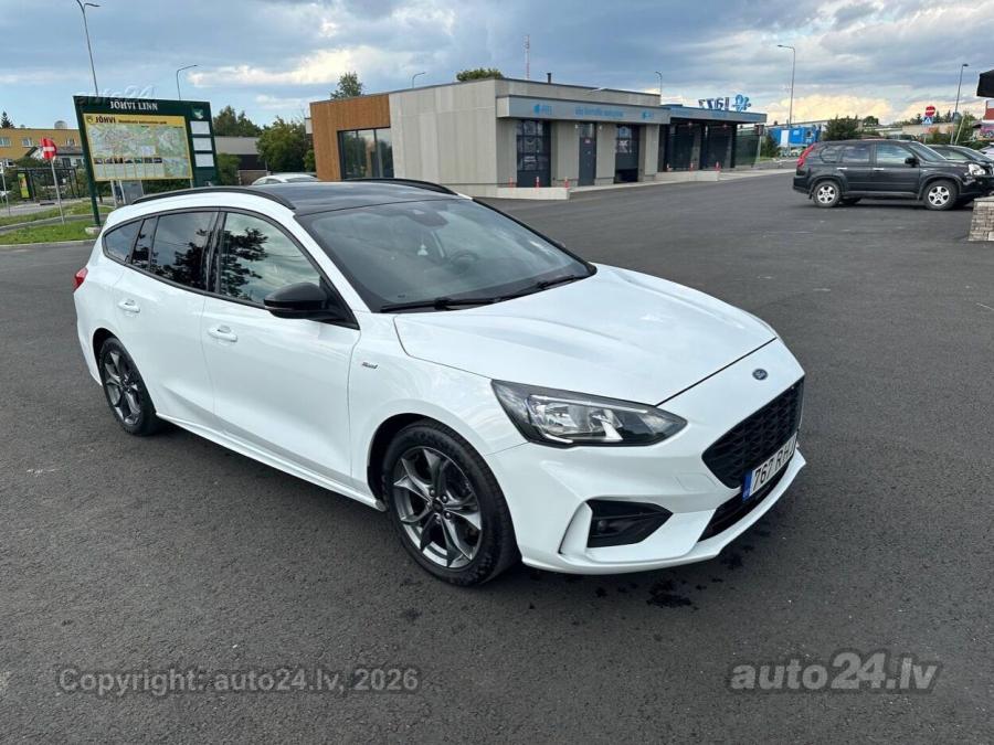 White Ford Focus 2019 in Tallinn, with an engine capacity of 1.50 L and mileage of 231 thousand km for 10600 €, photo 7 on AUTOMOTO.COM.LV