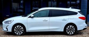 White Ford Focus 2019 in Kretinga, with an engine capacity of 1.50 L and mileage of 119 thousand km for 9499 €, photo 9 on AUTOMOTO.COM.LV