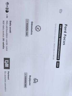Balts Ford Focus 2019 Rīga, ar dzinēja tilpumu 1.50 L un nobraukumu 230 tūkst. km par 9750 €, foto 31 vietnē AUTOMOTO.COM.LV
