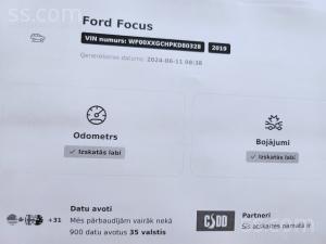 White Ford Focus 2019 in Riga, with an engine capacity of 1.50 L and mileage of 231 thousand km for 7590 €, photo 25 on AUTOMOTO.COM.LV