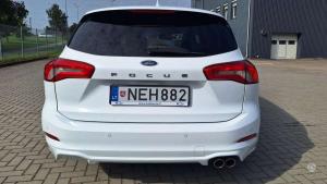 White Ford Focus 2019 in Vilnius, with an engine capacity of 1.50 L and mileage of 171 thousand km for 9900 €, photo 9 on AUTOMOTO.COM.LV