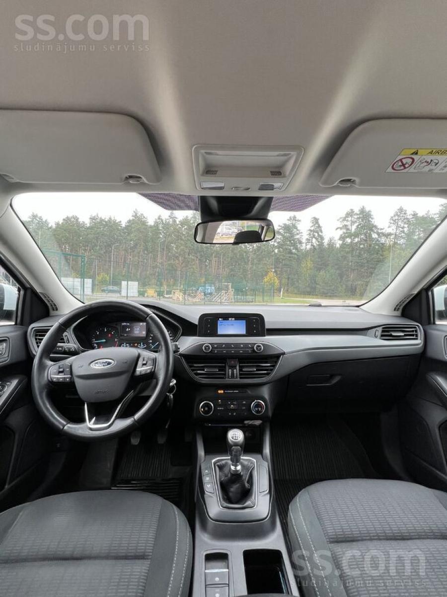 Balts Ford Focus 2019 Rīga, ar dzinēja tilpumu 1.50 L un nobraukumu 145 tūkst. km par 7500 €, foto 14 vietnē AUTOMOTO.COM.LV