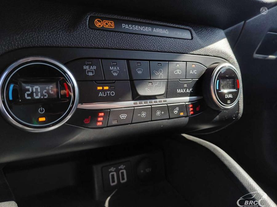 White Ford Focus 2022 in Vilnius, with an engine capacity of 1.00 L and mileage of 117 thousand km for 9900 €, photo 13 on AUTOMOTO.COM.LV