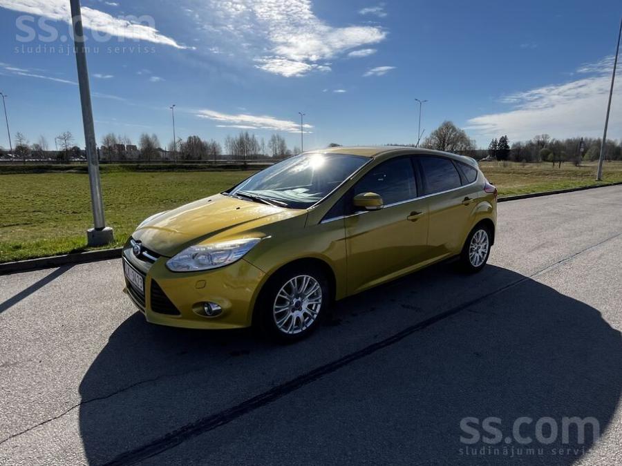 Dzeltens Ford Focus 2011 Ogre, ar dzinēja tilpumu 1.60 L un nobraukumu 416 tūkst. km par 2950 €, foto 4 vietnē AUTOMOTO.COM.LV