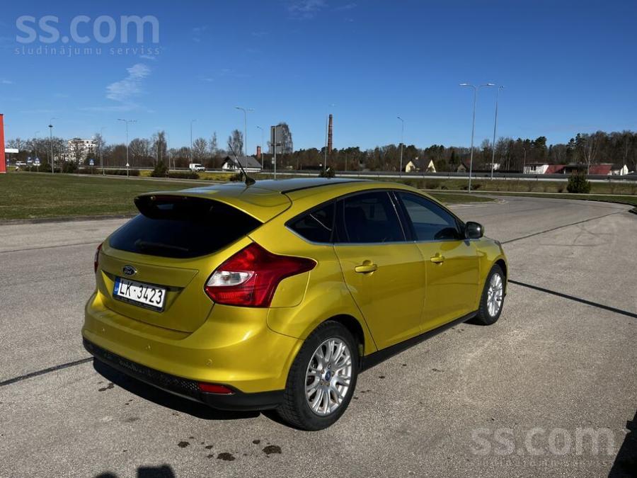 Dzeltens Ford Focus 2011 Ogre, ar dzinēja tilpumu 1.60 L un nobraukumu 416 tūkst. km par 2950 €, foto 6 vietnē AUTOMOTO.COM.LV