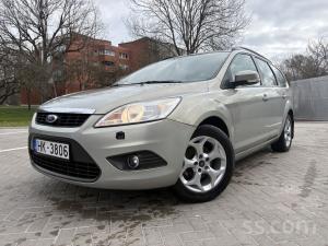 Dzeltens Ford Focus 2009 Rīga, ar dzinēja tilpumu 1.60 L un nobraukumu 220 tūkst. km par 2300 €, foto  vietnē AUTOMOTO.COM.LV
