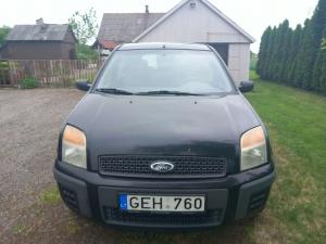 Black Ford Fusion 2007 in Kedainiai, with an engine capacity of 1.39 L and mileage of 300 thousand km for 2000 €, photo  on AUTOMOTO.COM.LV