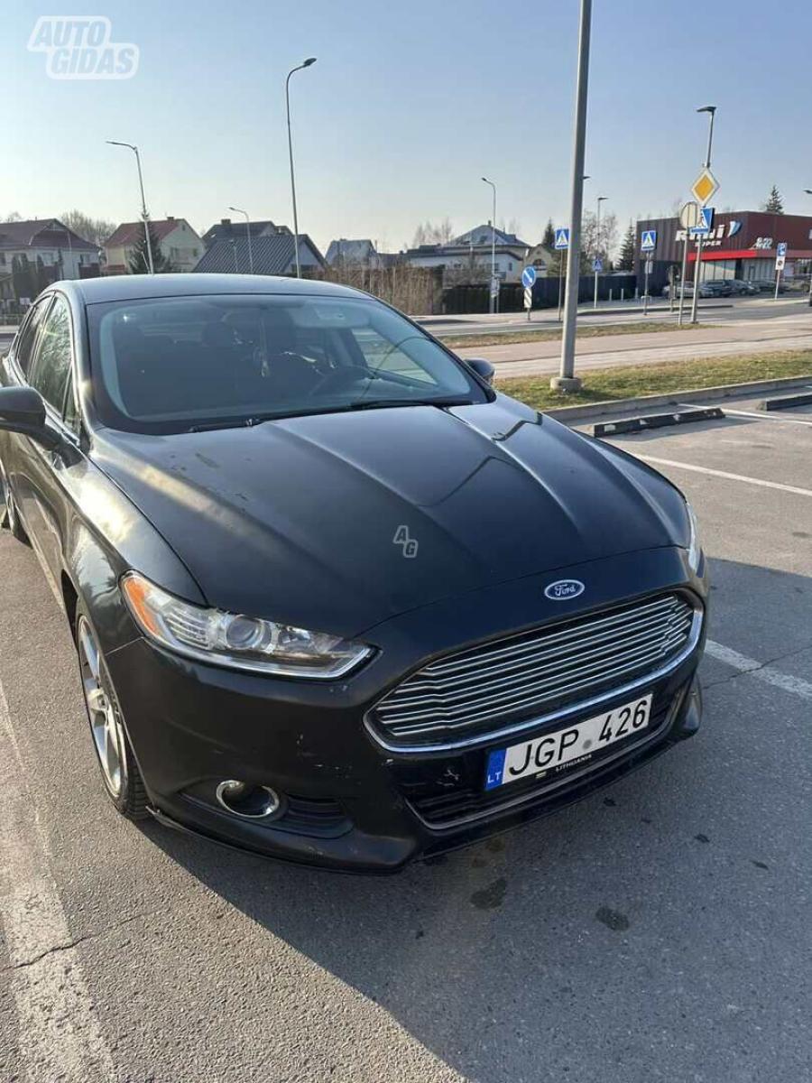 Black Ford Fusion 2013 in Vilnius, with an engine capacity of 1.60 L and mileage of 204 thousand km for 4600 €, photo 3 on AUTOMOTO.COM.LV