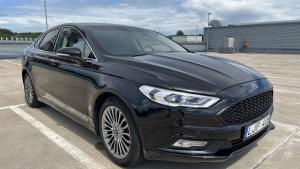 Black Ford Fusion 2017 in Vilnius, with an engine capacity of 2.00 L and mileage of 139 thousand km for 10500 €, photo 3 on AUTOMOTO.COM.LV