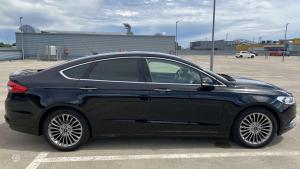 Black Ford Fusion 2017 in Vilnius, with an engine capacity of 2.00 L and mileage of 139 thousand km for 10500 €, photo 5 on AUTOMOTO.COM.LV