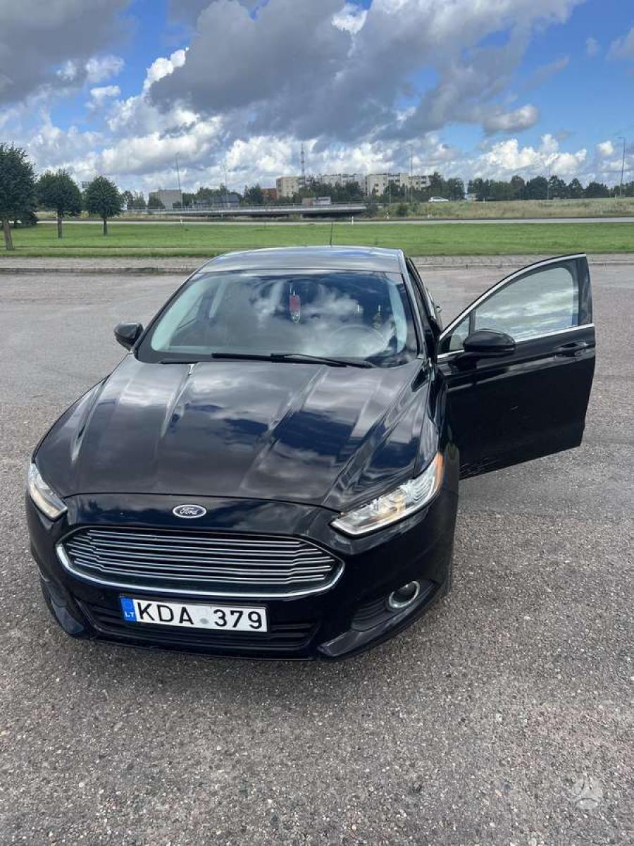 Melns Ford Fusion 2017 Kauņa, ar dzinēja tilpumu 1.50 L un nobraukumu 300 tūkst. km par 6500 €, foto 1 vietnē AUTOMOTO.COM.LV