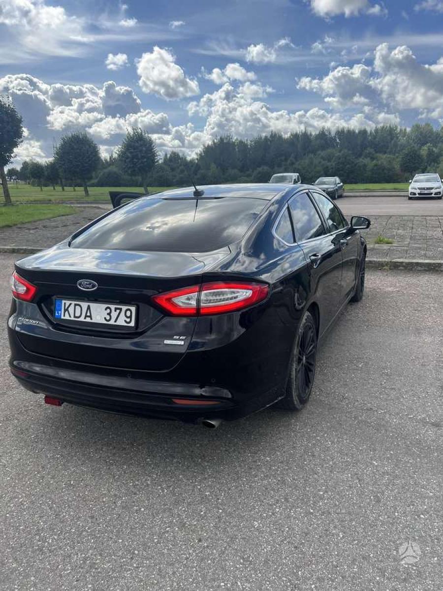 Melns Ford Fusion 2017 Kauņa, ar dzinēja tilpumu 1.50 L un nobraukumu 300 tūkst. km par 6500 €, foto 5 vietnē AUTOMOTO.COM.LV