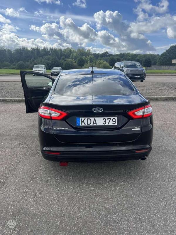 Melns Ford Fusion 2017 Kauņa, ar dzinēja tilpumu 1.50 L un nobraukumu 300 tūkst. km par 6500 €, foto 6 vietnē AUTOMOTO.COM.LV