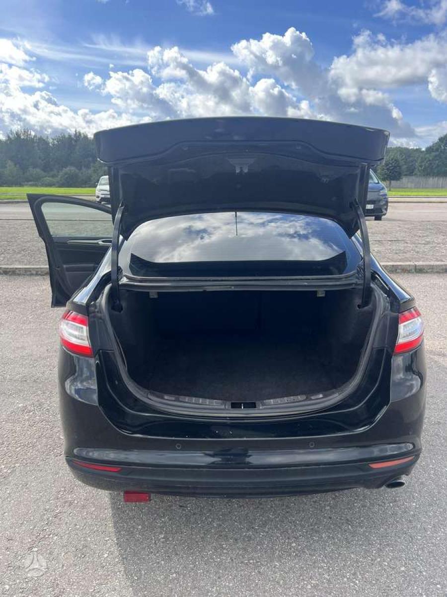 Melns Ford Fusion 2017 Kauņa, ar dzinēja tilpumu 1.50 L un nobraukumu 300 tūkst. km par 6500 €, foto 11 vietnē AUTOMOTO.COM.LV