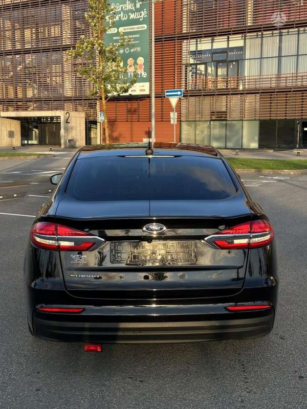 Black Ford Fusion 2019 in Klaipeda, with an engine capacity of 2.49 L and mileage of 79 thousand km for 10900 €, photo 7 on AUTOMOTO.COM.LV