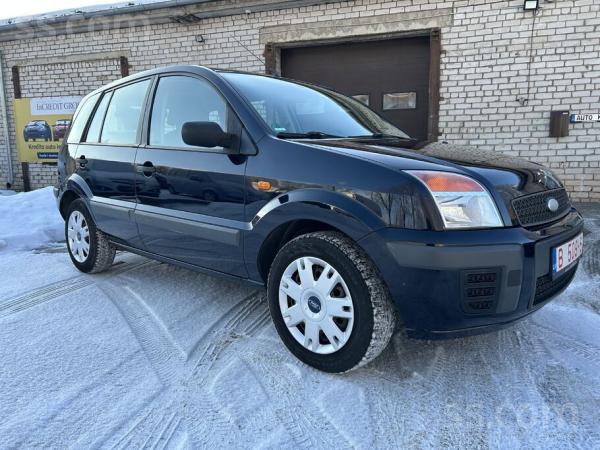 Blue Ford Fusion 2006 in Limbazi, with an engine capacity of 1.40 L and mileage of 254 thousand km for 2850 €, photo 3 on AUTOMOTO.COM.LV
