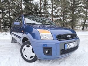 Blue Ford Fusion 2010 in Jelgava, with an engine capacity of 1.40 L and mileage of 175 thousand km for 3999 €, photo 4 on AUTOMOTO.COM.LV