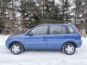 Blue Ford Fusion 2010 in Jelgava, with an engine capacity of 1.40 L and mileage of 175 thousand km for 3999 €, photo 5 on AUTOMOTO.COM.LV