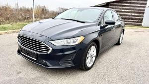 Blue Ford Fusion 2020 in Vilnius, with an engine capacity of 1.99 L and mileage of 164 thousand km for 13500 €, photo  on AUTOMOTO.COM.LV