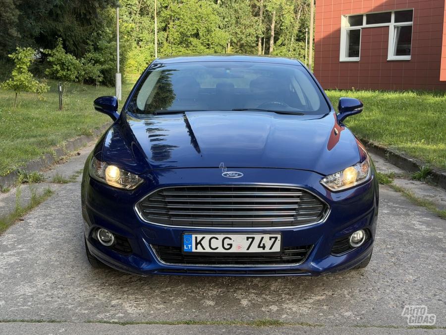 Blue Ford Fusion 2014 in Vilnius, with an engine capacity of 1.60 L and mileage of 229 thousand km for 3499 €, photo 3 on AUTOMOTO.COM.LV