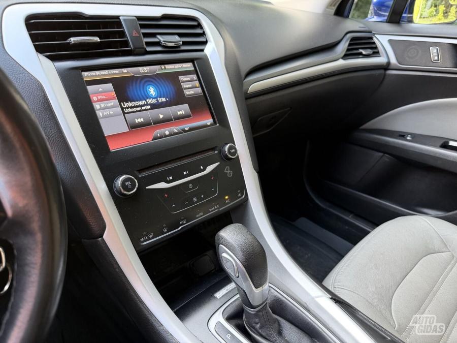 Blue Ford Fusion 2014 in Vilnius, with an engine capacity of 1.60 L and mileage of 229 thousand km for 3499 €, photo 10 on AUTOMOTO.COM.LV