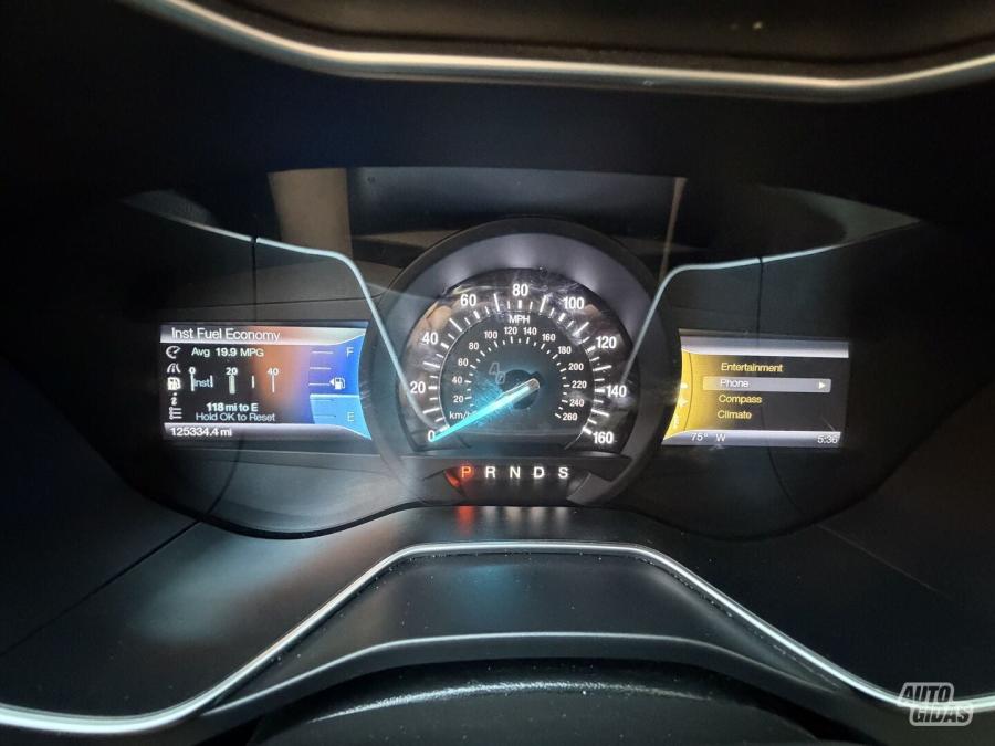 Blue Ford Fusion 2014 in Vilnius, with an engine capacity of 1.60 L and mileage of 229 thousand km for 3499 €, photo 13 on AUTOMOTO.COM.LV