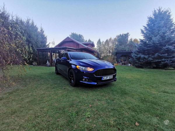 Blue Ford Fusion 2016 in Klaipeda, with an engine capacity of 2.00 L and mileage of 214 thousand km for 6800 €, photo 1 on AUTOMOTO.COM.LV