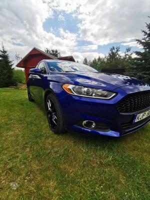 Blue Ford Fusion 2016 in Klaipeda, with an engine capacity of 2.00 L and mileage of 214 thousand km for 6800 €, photo 4 on AUTOMOTO.COM.LV