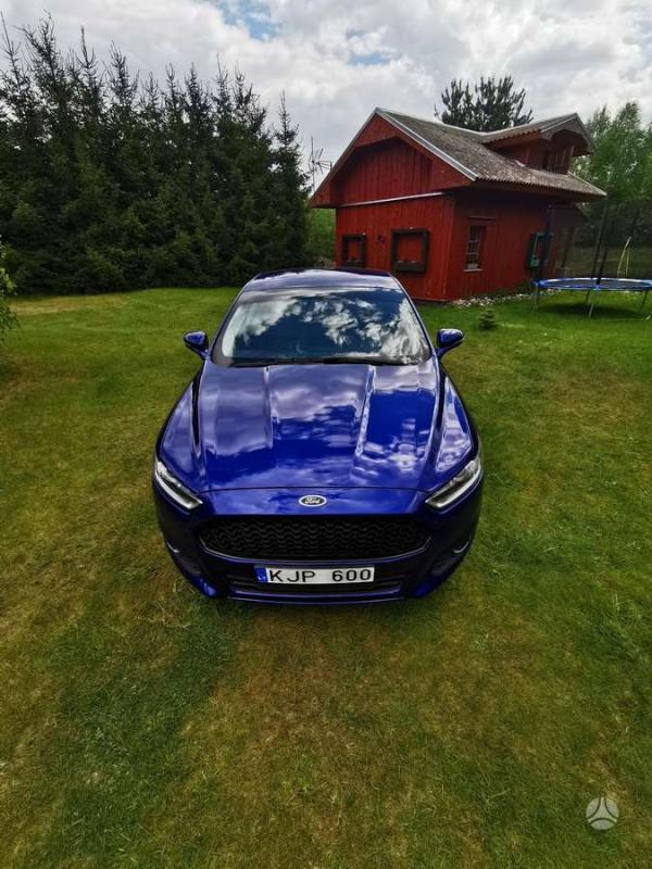 Blue Ford Fusion 2016 in Klaipeda, with an engine capacity of 2.00 L and mileage of 214 thousand km for 6800 €, photo 5 on AUTOMOTO.COM.LV