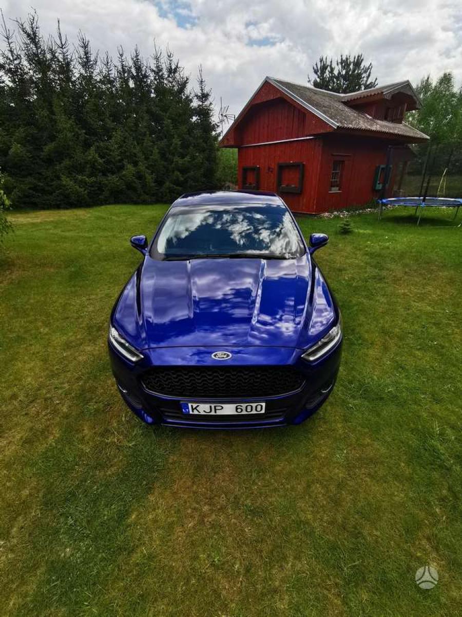 Blue Ford Fusion 2016 in Klaipeda, with an engine capacity of 2.00 L and mileage of 214 thousand km for 6800 €, photo 6 on AUTOMOTO.COM.LV