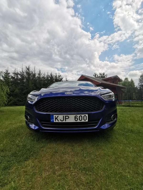 Blue Ford Fusion 2016 in Klaipeda, with an engine capacity of 2.00 L and mileage of 214 thousand km for 6800 €, photo 7 on AUTOMOTO.COM.LV