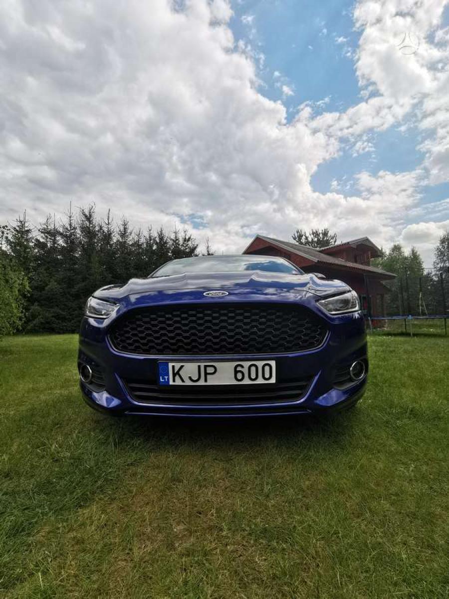 Blue Ford Fusion 2016 in Klaipeda, with an engine capacity of 2.00 L and mileage of 214 thousand km for 6800 €, photo 8 on AUTOMOTO.COM.LV