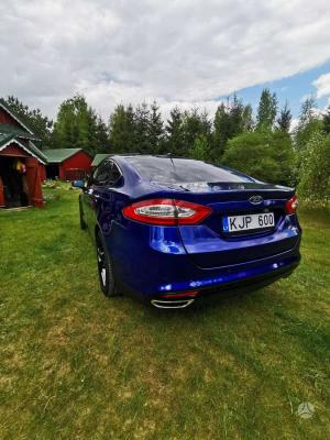Blue Ford Fusion 2016 in Klaipeda, with an engine capacity of 2.00 L and mileage of 214 thousand km for 6800 €, photo 10 on AUTOMOTO.COM.LV