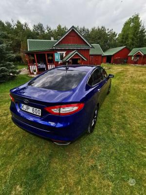 Blue Ford Fusion 2016 in Klaipeda, with an engine capacity of 2.00 L and mileage of 214 thousand km for 6800 €, photo 12 on AUTOMOTO.COM.LV