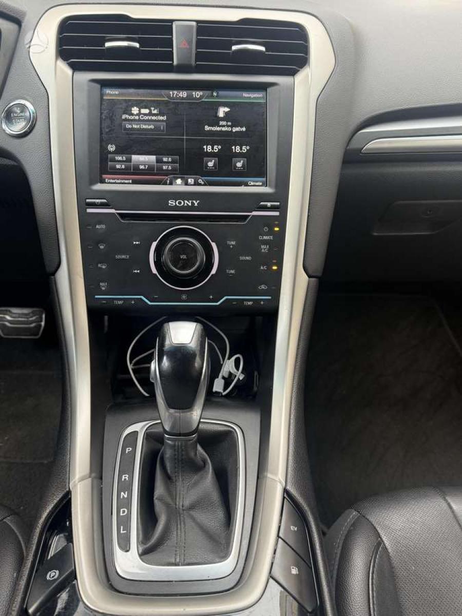 Zaļš Ford Fusion 2014 Klaipėda, ar dzinēja tilpumu 2.00 L un nobraukumu 244 tūkst. km par 4750 €, foto 14 vietnē AUTOMOTO.COM.LV