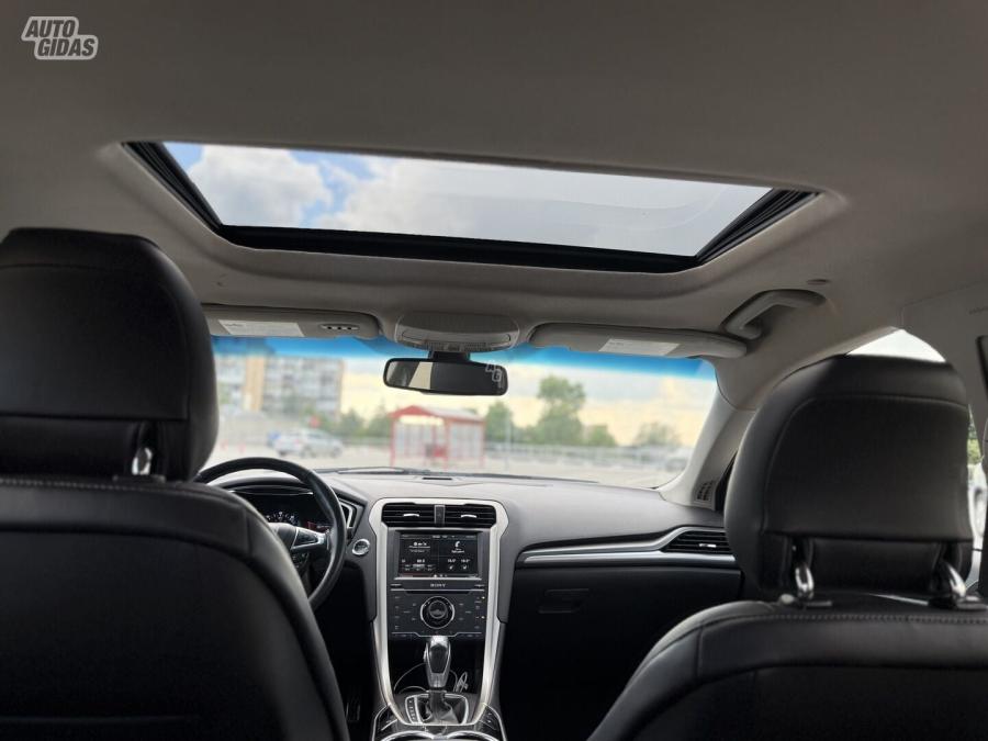 Zaļš Ford Fusion 2017 Viļņa, ar dzinēja tilpumu 2.00 L un nobraukumu 240 tūkst. km par 4999 €, foto 14 vietnē AUTOMOTO.COM.LV