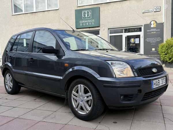 Grey Ford Fusion 2005 in Vilnius, with an engine capacity of 1.40 L and mileage of 190 thousand km for 1499 €, photo 3 on AUTOMOTO.COM.LV