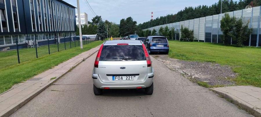 Grey Ford Fusion 2006 in Vilnius, with an engine capacity of 1.40 L and mileage of 232 thousand km for 1250 €, photo 9 on AUTOMOTO.COM.LV