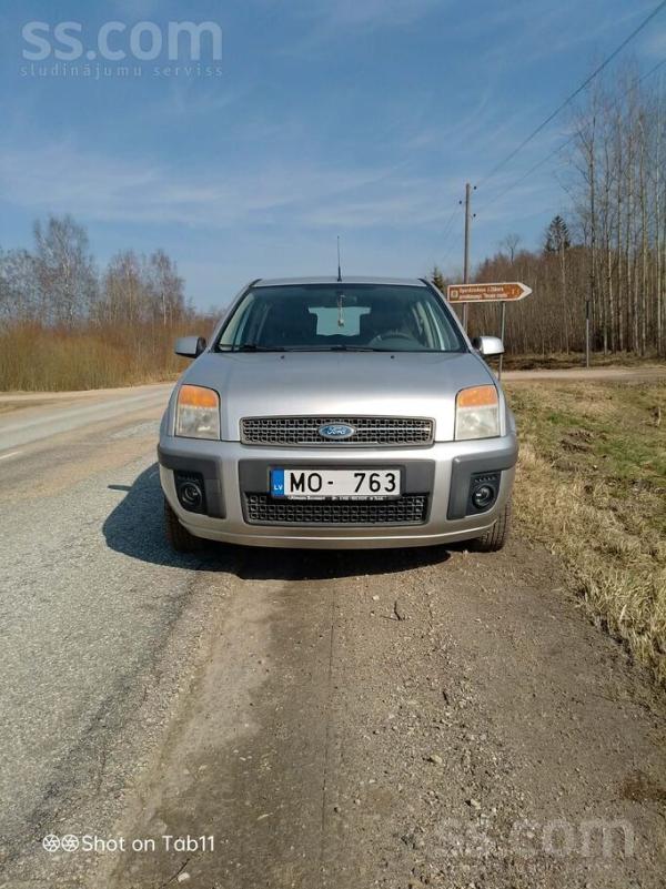Pelēks Ford Fusion 2006 Madona, ar dzinēja tilpumu 1.40 L un nobraukumu 194 tūkst. km par 1650 €, foto 1 vietnē AUTOMOTO.COM.LV