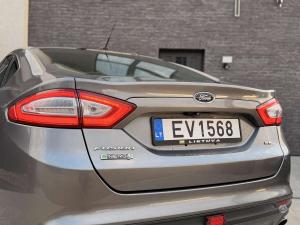 Grey Ford Fusion 2014 in Vilnius, with an engine capacity of 2.00 L and mileage of 312 thousand km for 5700 €, photo 7 on AUTOMOTO.COM.LV