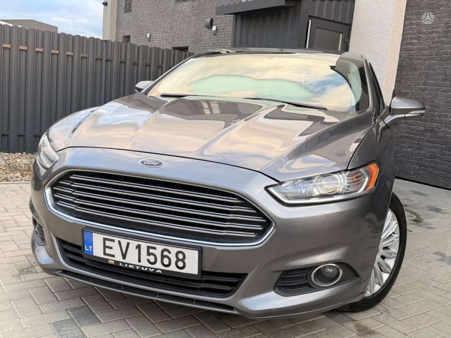 Grey Ford Fusion 2014 in Vilnius, with an engine capacity of 2.00 L and mileage of 312 thousand km for 5700 €, photo 20 on AUTOMOTO.COM.LV