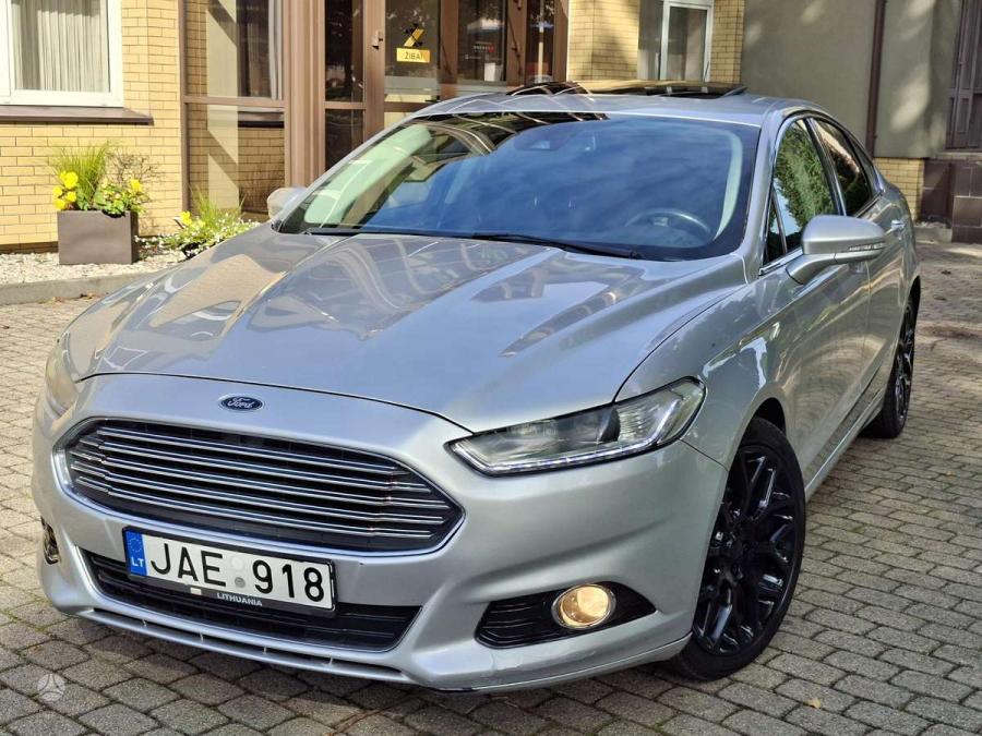 Grey Ford Fusion 2015 in Silute, with an engine capacity of 2.00 L and mileage of 195 thousand km for 4750 €, photo 1 on AUTOMOTO.COM.LV