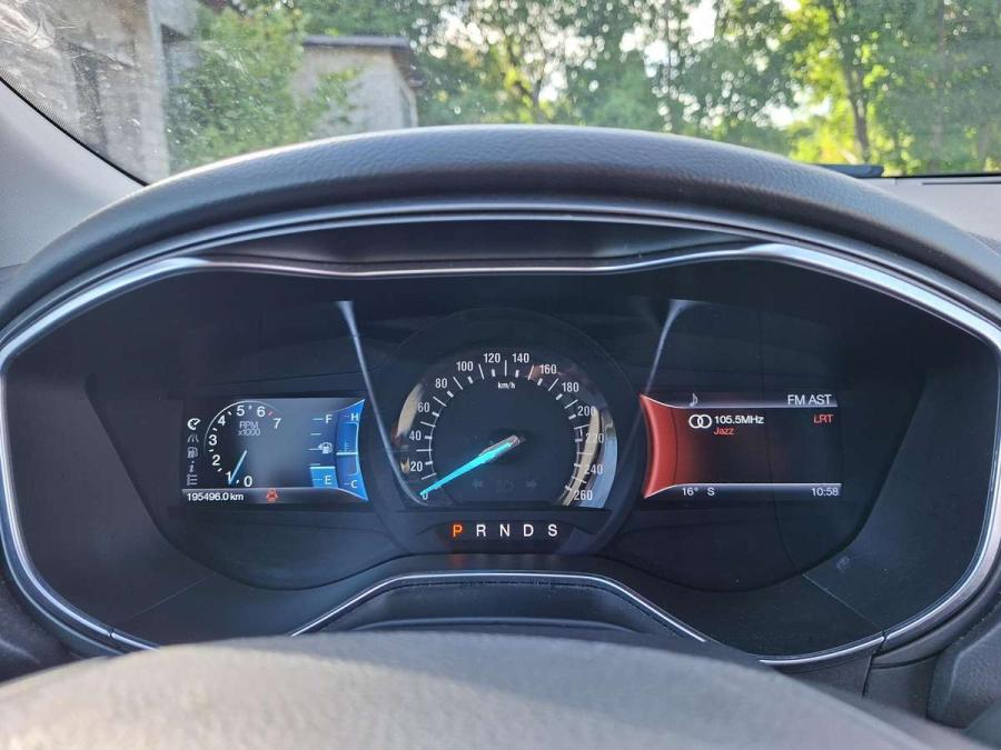 Grey Ford Fusion 2015 in Silute, with an engine capacity of 2.00 L and mileage of 195 thousand km for 4750 €, photo 17 on AUTOMOTO.COM.LV