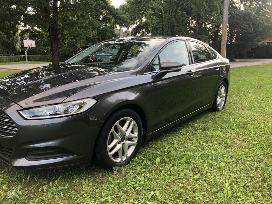 Grey Ford Fusion 2016 in Klaipeda, with an engine capacity of 1.50 L and mileage of 100 thousand km for 6500 €, photo 6 on AUTOMOTO.COM.LV