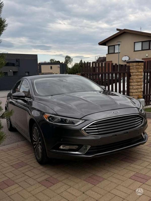 Pelēks Ford Fusion 2017 Kauņa, ar dzinēja tilpumu 2.00 L un nobraukumu 262 tūkst. km par 7500 €, foto 2 vietnē AUTOMOTO.COM.LV