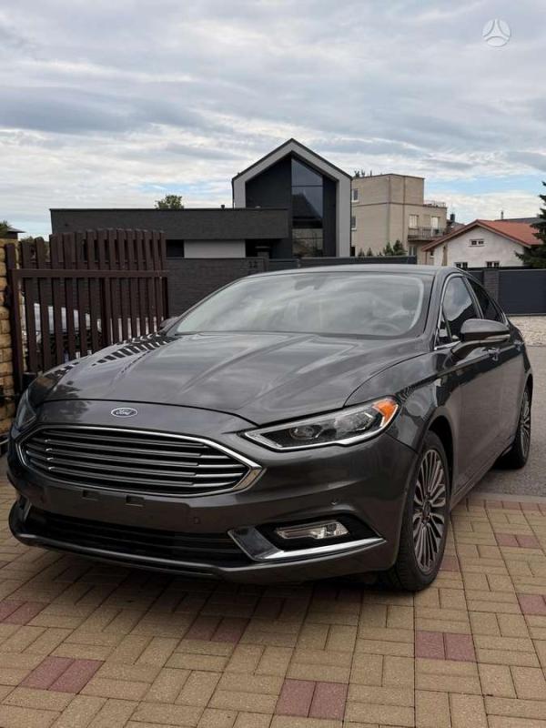 Pelēks Ford Fusion 2017 Kauņa, ar dzinēja tilpumu 2.00 L un nobraukumu 262 tūkst. km par 7500 €, foto 3 vietnē AUTOMOTO.COM.LV