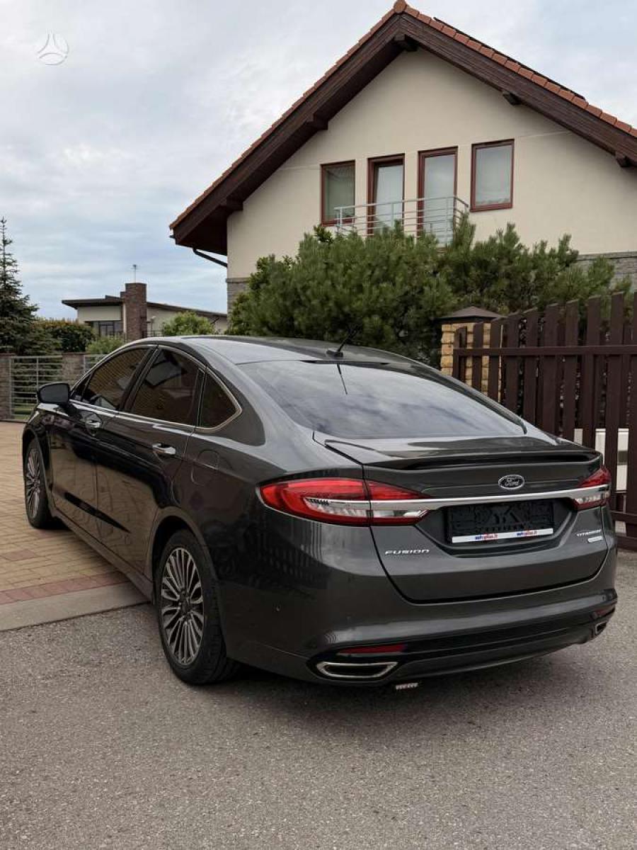 Grey Ford Fusion 2017 in Kaunas, with an engine capacity of 2.00 L and mileage of 262 thousand km for 7500 €, photo 7 on AUTOMOTO.COM.LV