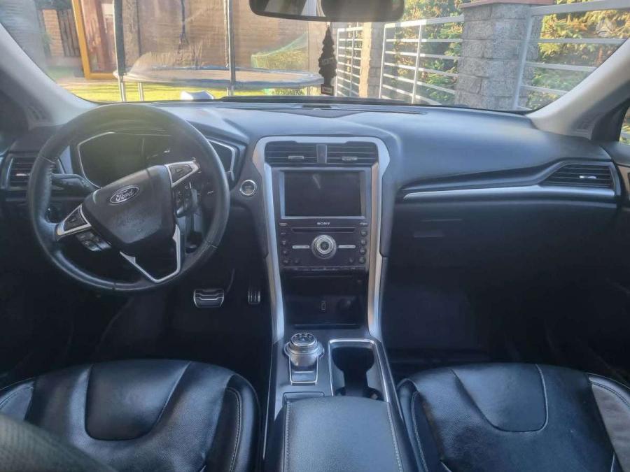 Grey Ford Fusion 2017 in Kaunas, with an engine capacity of 2.00 L and mileage of 262 thousand km for 7500 €, photo 10 on AUTOMOTO.COM.LV
