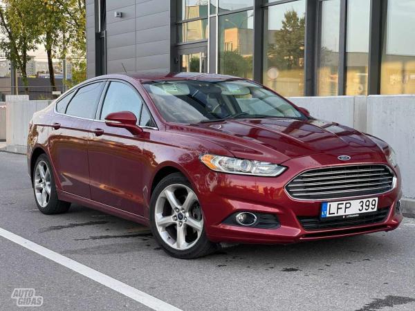 Sarkans Ford Fusion 2013 Kauņa, ar dzinēja tilpumu 1.60 L un nobraukumu 203 tūkst. km par 6400 €, foto 3 vietnē AUTOMOTO.COM.LV
