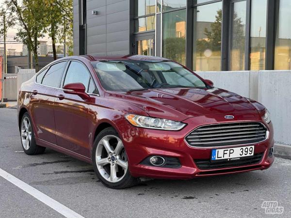 Sarkans Ford Fusion 2013 Kauņa, ar dzinēja tilpumu 1.60 L un nobraukumu 203 tūkst. km par 6400 €, foto 5 vietnē AUTOMOTO.COM.LV